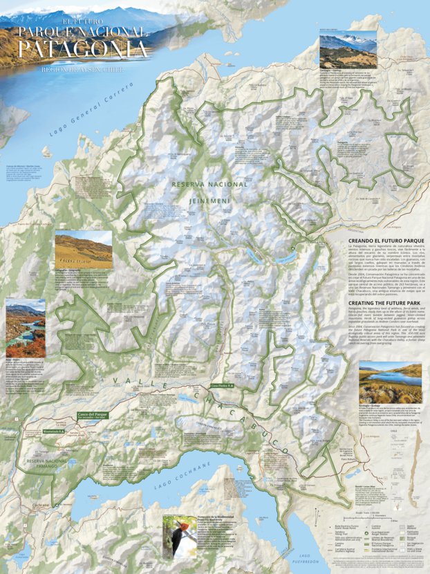Patagonia Park Map by Maps for Good | Avenza Maps