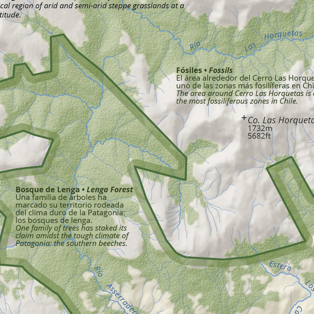 Patagonia Park Map by Maps for Good | Avenza Maps