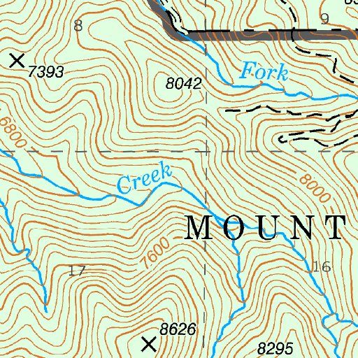 Mount Rose Map by US Forest Service R5 | Avenza Maps