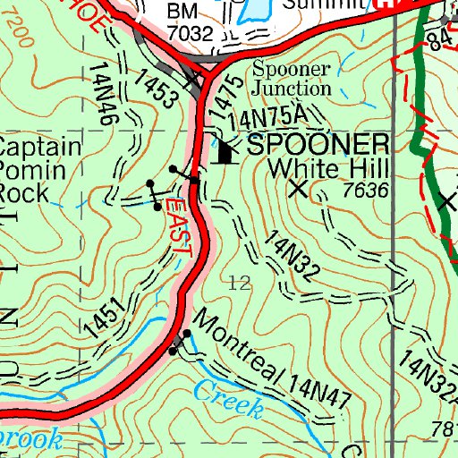 Glenbrook Map by US Forest Service R5 | Avenza Maps