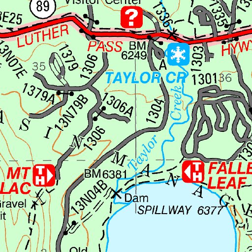 Emerald Bay Map by US Forest Service R5 | Avenza Maps