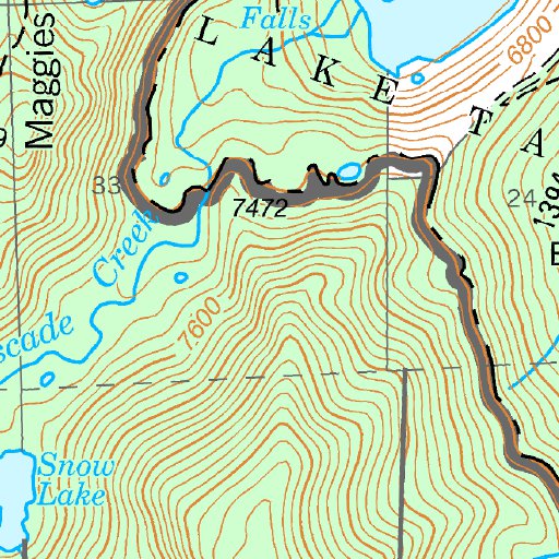 Emerald Bay Map by US Forest Service R5 | Avenza Maps