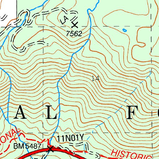 Pyramid Peak Map by US Forest Service R5 | Avenza Maps