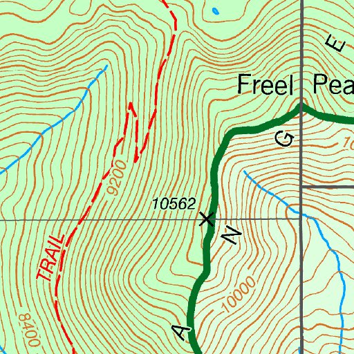 Freel Peak Map by US Forest Service R5 | Avenza Maps