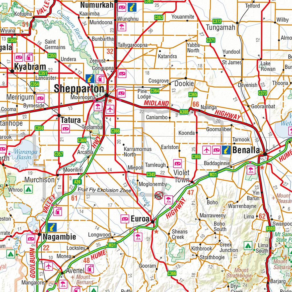 Hema - Victoria State Map by Hema Maps | Avenza Maps