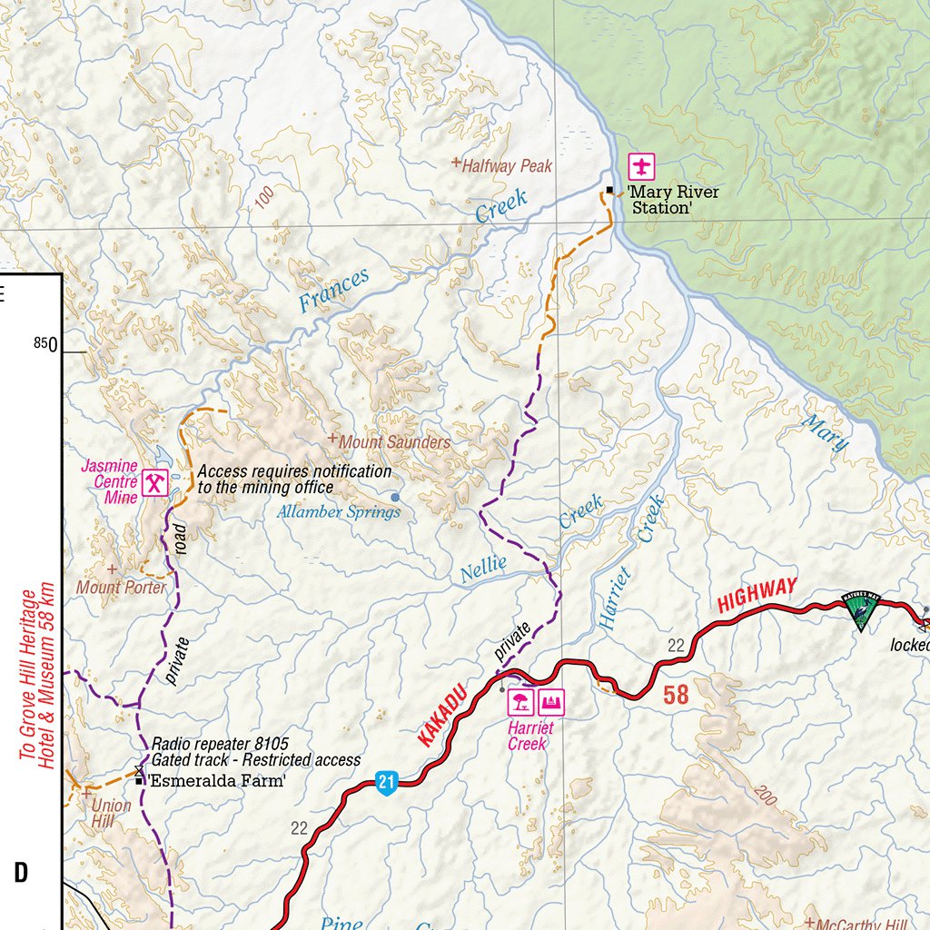 Hema - Kakadu National Park Map by Hema Maps | Avenza Maps