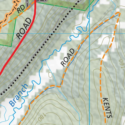 Forrest Mountain Bike Trails (2015) Map by Veris (Spatial Vision ...