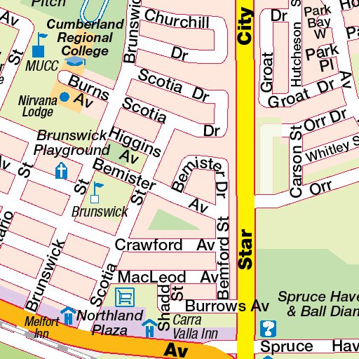Melfort, SK Map by Mapmobility Corp. | Avenza Maps