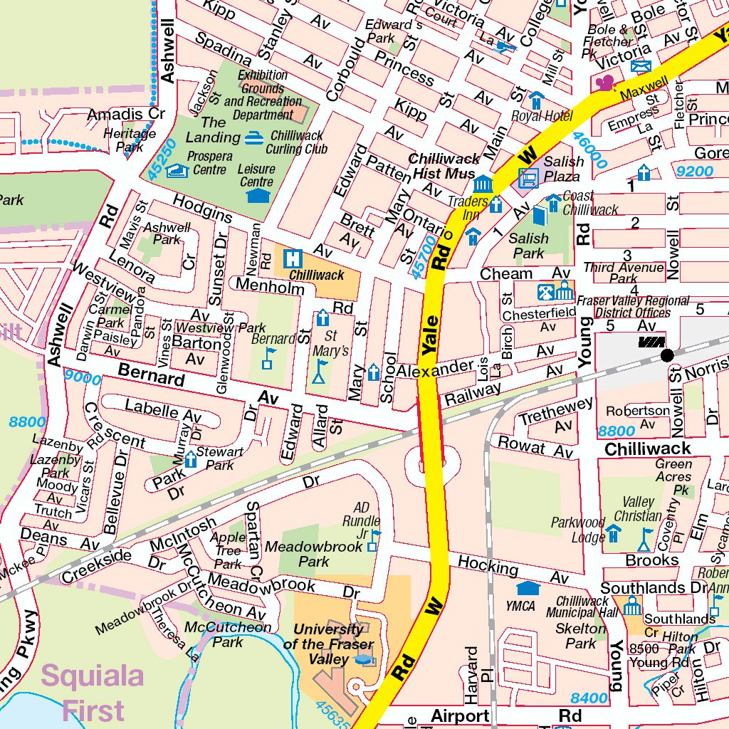 Chilliwack, BC Map by Mapmobility Corp. | Avenza Maps