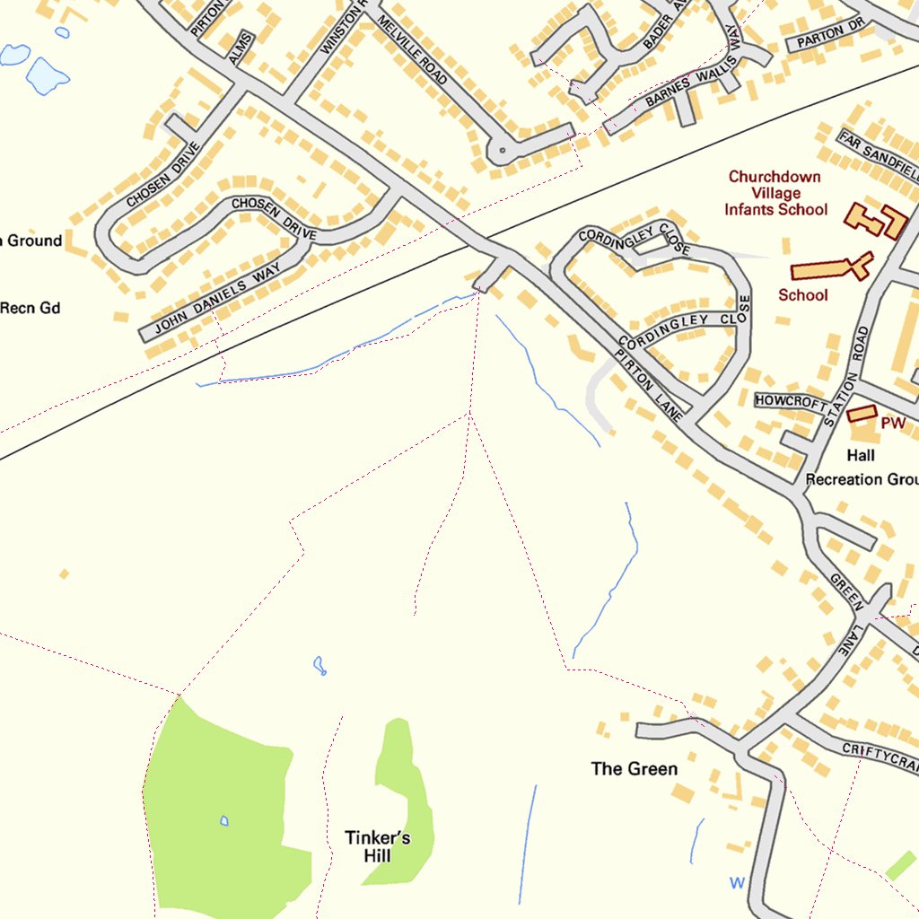 Rugby Venue - Gloucester Map by Paul Johnson - Offline Maps | Avenza Maps