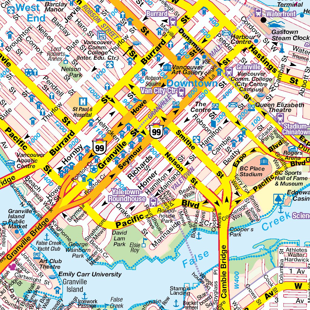 Vancouver, BC Map by Mapmobility Corp. | Avenza Maps