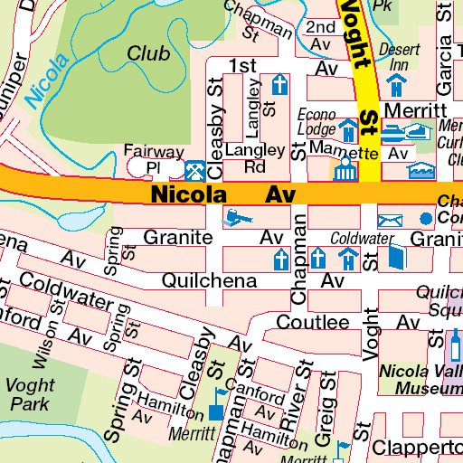 Merritt, BC Map by Mapmobility Corp. | Avenza Maps