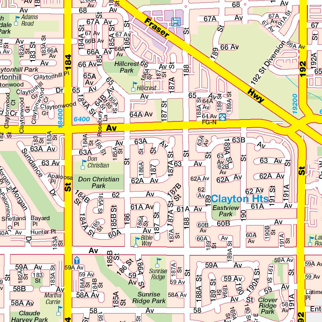 Surrey, BC Map by Mapmobility Corp. | Avenza Maps