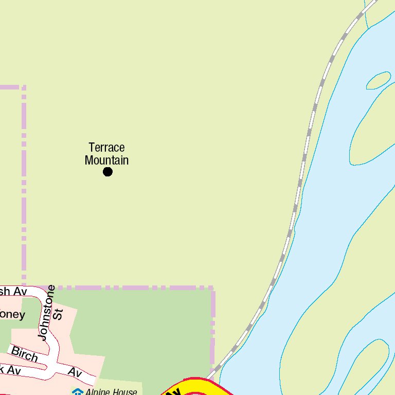 Terrace, BC Map by Mapmobility Corp. | Avenza Maps
