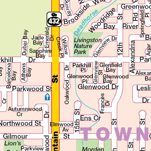 Morden, MB Map by Mapmobility Corp. | Avenza Maps