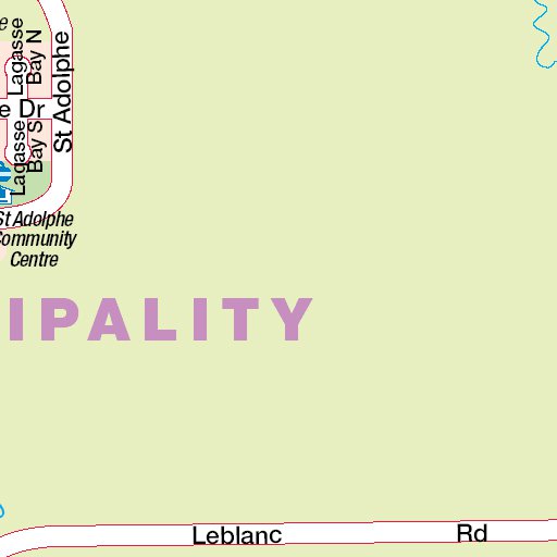 Saint Adolphe, MB Map by Mapmobility Corp. | Avenza Maps