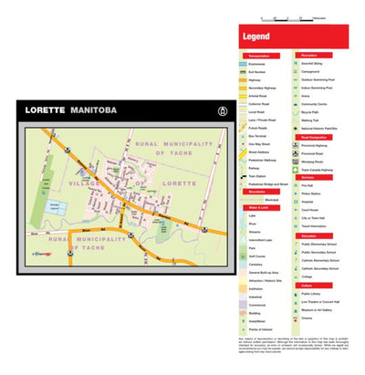 Lorette, MB Map by Mapmobility Corp. | Avenza Maps