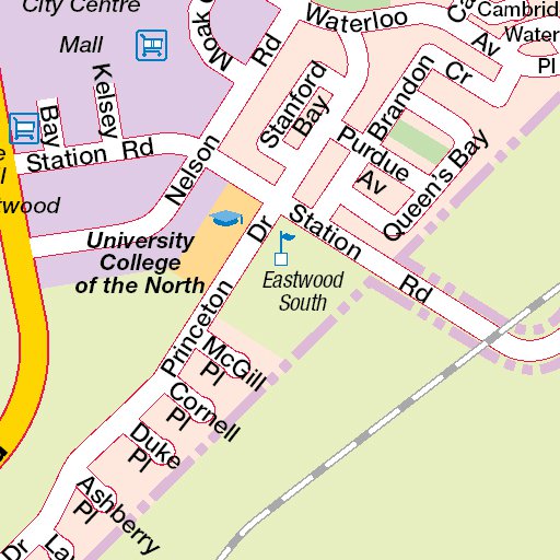 Thompson, MB Map by Mapmobility Corp. | Avenza Maps