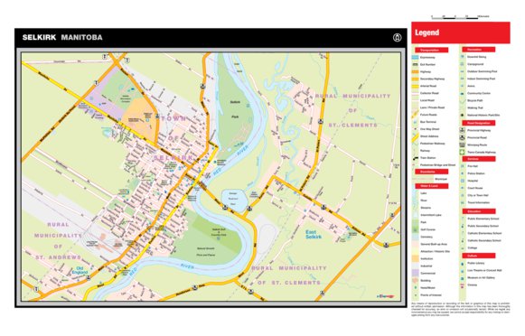 Selkirk, MB Map by Mapmobility Corp. | Avenza Maps
