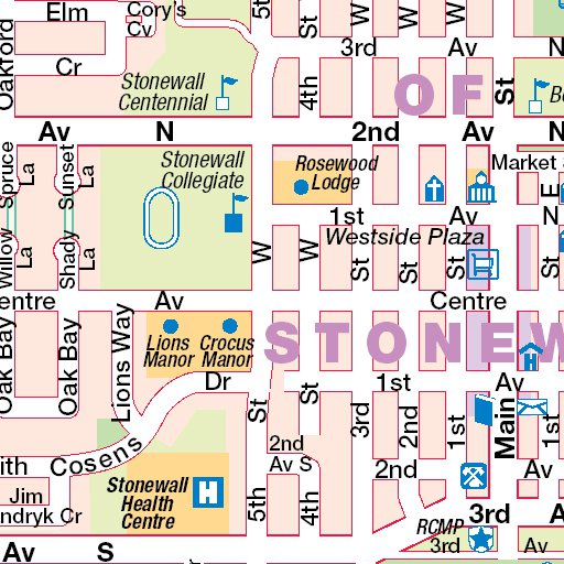 Stonewall, MB Map by Mapmobility Corp. | Avenza Maps