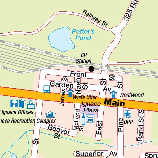 Ignace, ON Map by Mapmobility Corp. | Avenza Maps