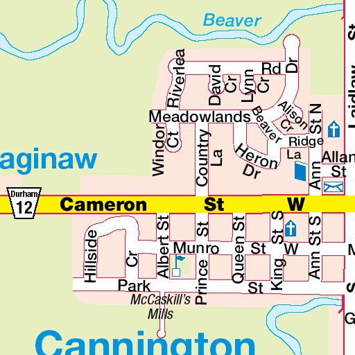 Cannington, ON Map by Mapmobility Corp. | Avenza Maps