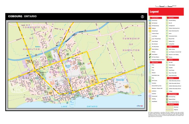 Cobourg, ON Map by Mapmobility Corp. | Avenza Maps