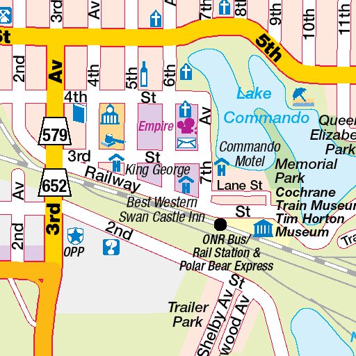 Cochrane, ON Map by Mapmobility Corp. | Avenza Maps