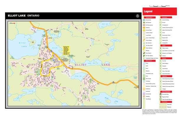 Elliot Lake, ON Map by Mapmobility Corp. | Avenza Maps
