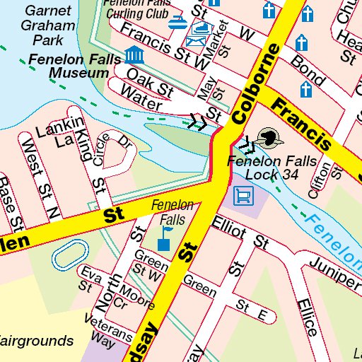 Fenelon Falls, ON Map by Mapmobility Corp. | Avenza Maps
