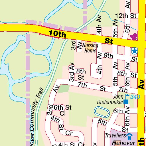 Hanover, ON Map by Mapmobility Corp. | Avenza Maps