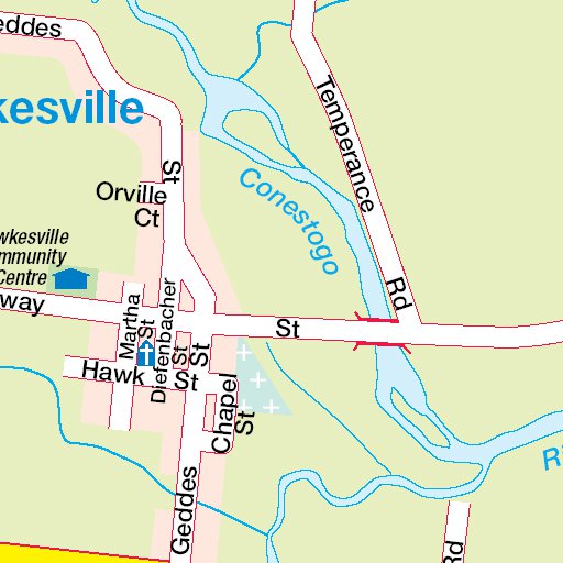 Hawkesville, ON Map by Mapmobility Corp. | Avenza Maps