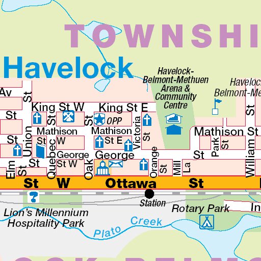 Havelock, ON Map by Mapmobility Corp. | Avenza Maps