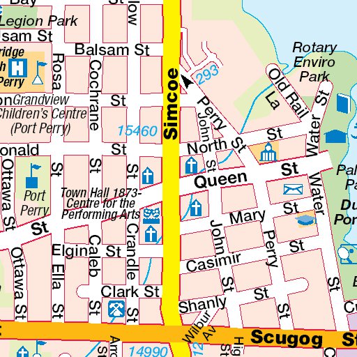 Port Perry, ON Map by Mapmobility Corp. | Avenza Maps