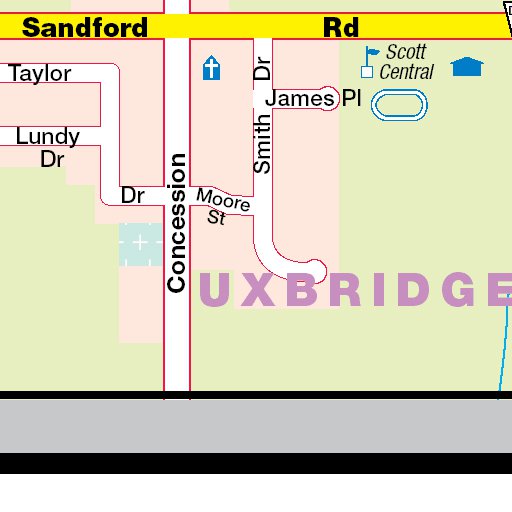 Sandford, ON Map by Mapmobility Corp. | Avenza Maps