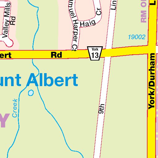 Mount Albert, ON Map by Mapmobility Corp. | Avenza Maps