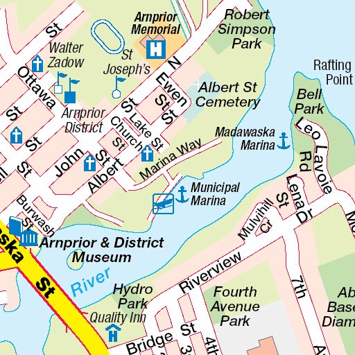 Arnprior, ON Map by Mapmobility Corp. | Avenza Maps