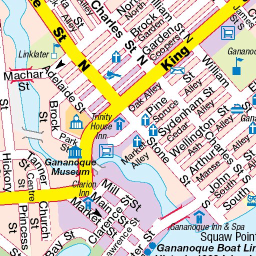 Gananoque, ON Map by Mapmobility Corp. | Avenza Maps