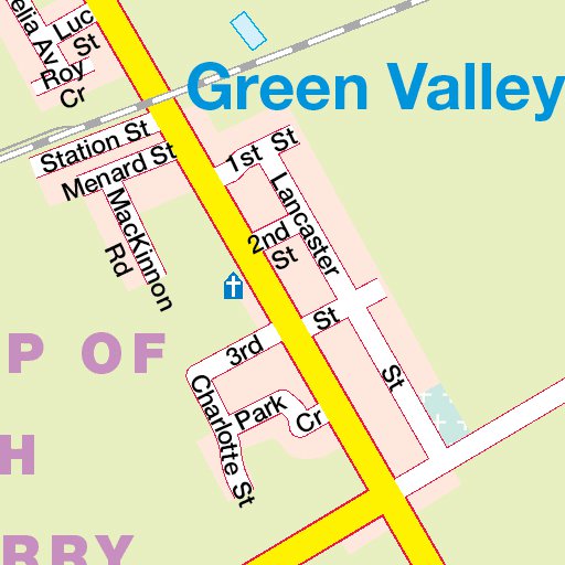 Green Valley, ON Map by Mapmobility Corp. | Avenza Maps