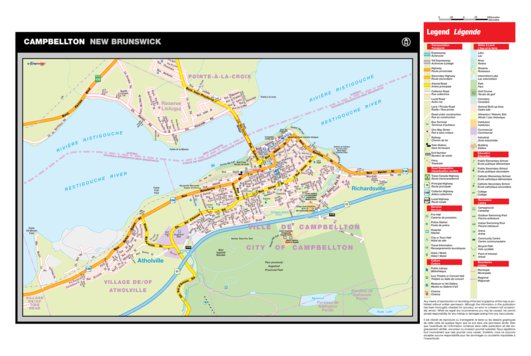 Campbellton, NB Map by Mapmobility Corp. | Avenza Maps
