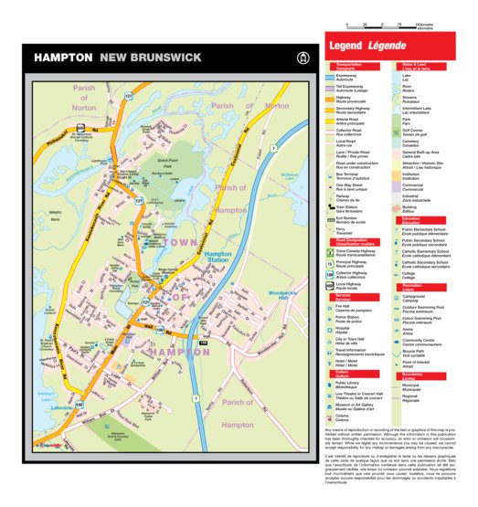 Hampton, NB Map by Mapmobility Corp. | Avenza Maps