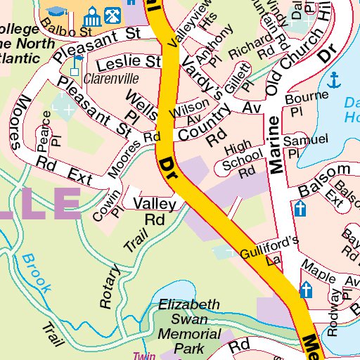 Clarenville, NL Map by Mapmobility Corp. | Avenza Maps