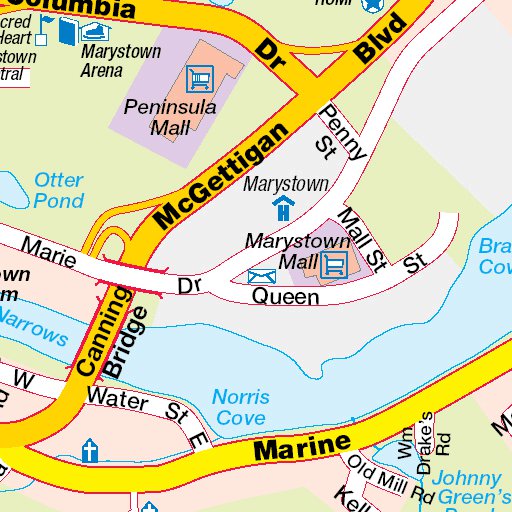 Marystown, NL Map by Mapmobility Corp. | Avenza Maps