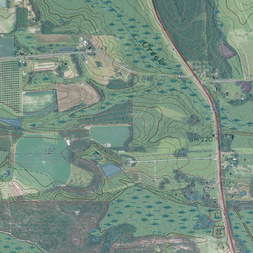 GA-DIXIE UNION: GeoChange 1969-2013 Map by Western Michigan University ...
