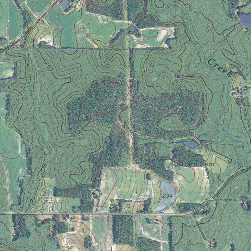 GA-BROXTON NE: GeoChange 1969-2013 Map by Western Michigan University ...