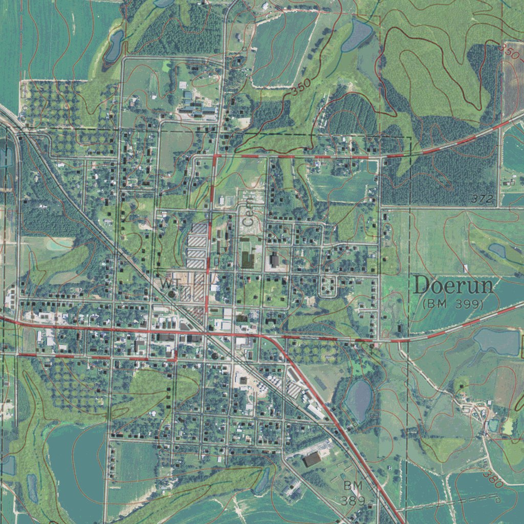 GA-DOERUN: GeoChange 1974-2013 Map by Western Michigan University ...