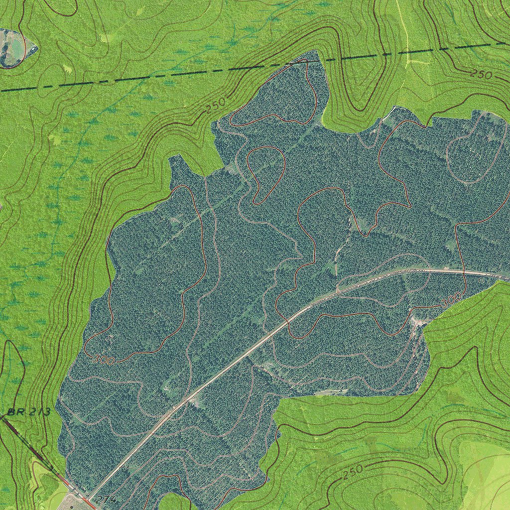 GA-COW HELL SWAMP: GeoChange 1973-2013 Map by Western Michigan ...