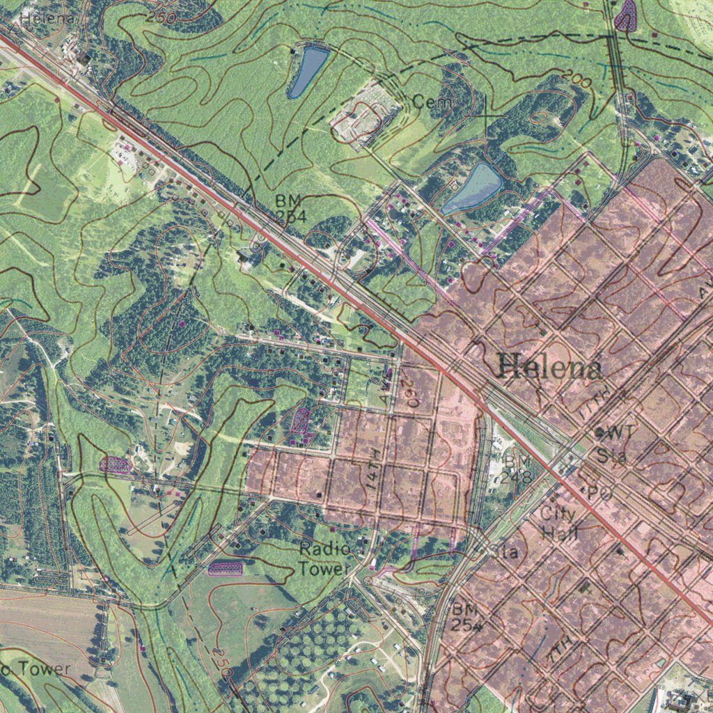 GA-MCRAE: GeoChange 1971-2013 Map by Western Michigan University ...