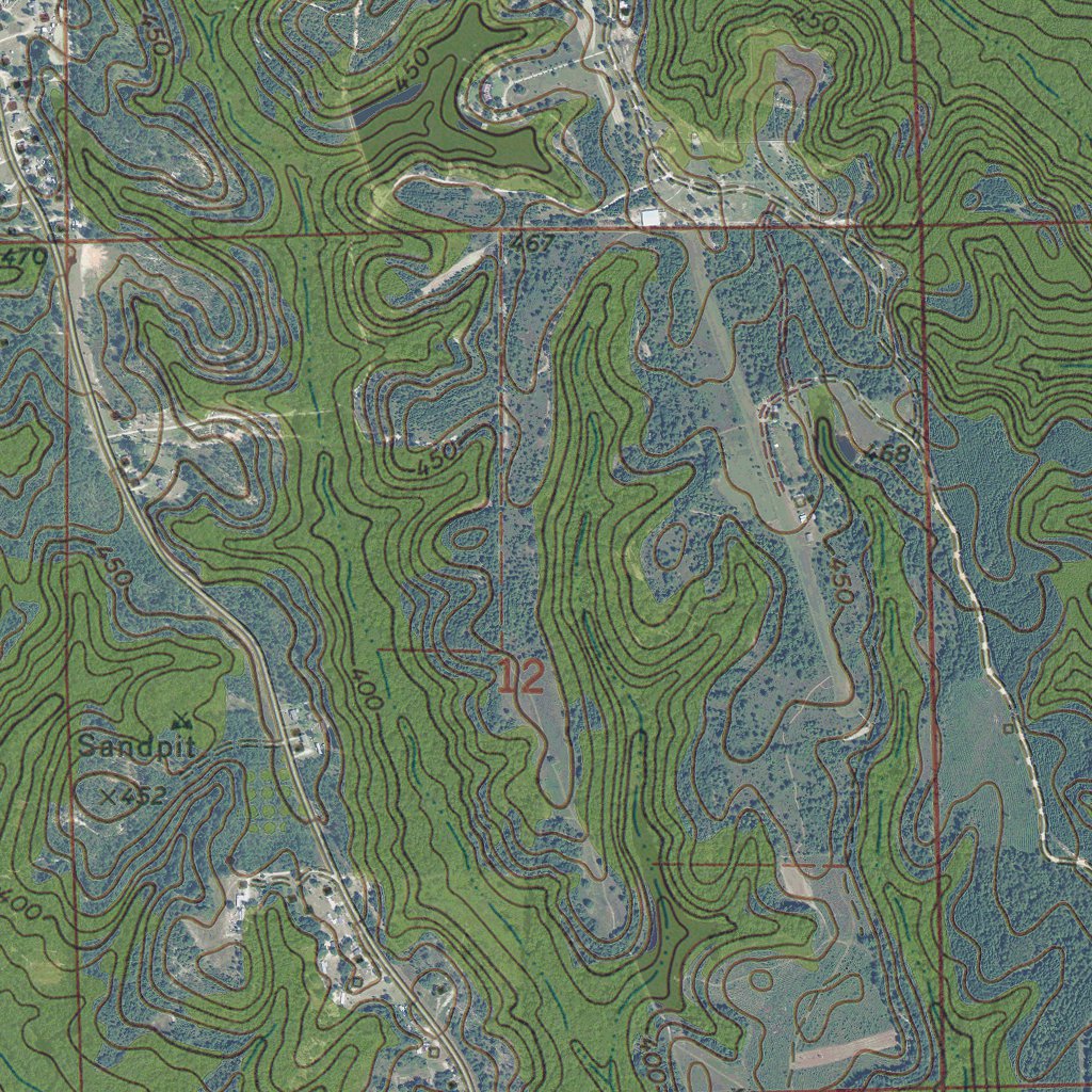 AL-CREEK STAND: GeoChange 1972-2013 Map by Western Michigan University ...