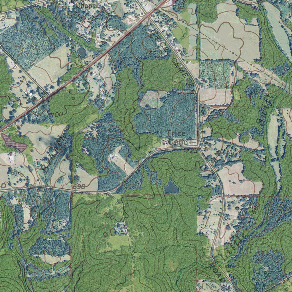 GA-THOMASTON: GeoChange 1969-2013 Map by Western Michigan University ...